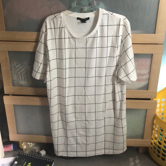Forever 21 | Shirts | All Over Print Grid Shirt | Poshmark